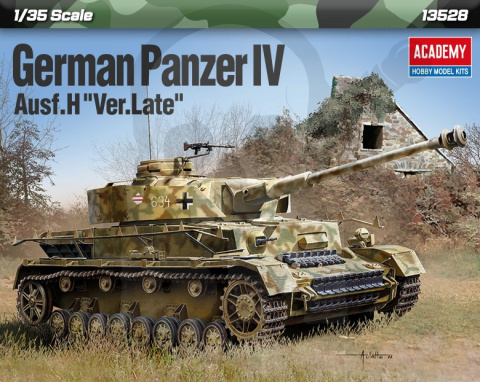 Battle-Models > Academy 13528 German Panzer IV Ausf.H Ver.Late 1:35